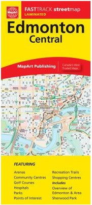 Edmonton Fast Track MapArt Map | Maps & More