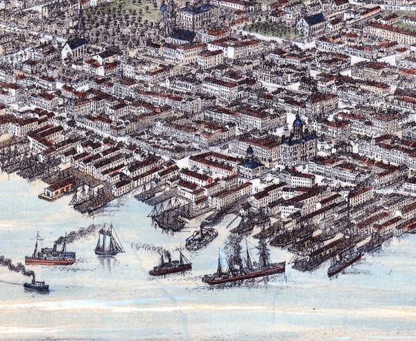 The City of Halifax, Nova Scotia 1890 | Maps & More